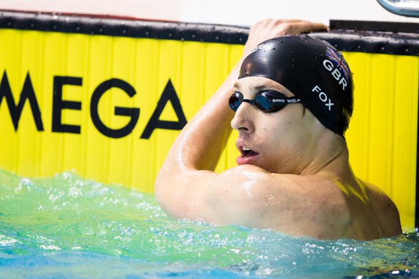 Fox makes storming return to the pool | Para-Swimming News | Aquatics GB