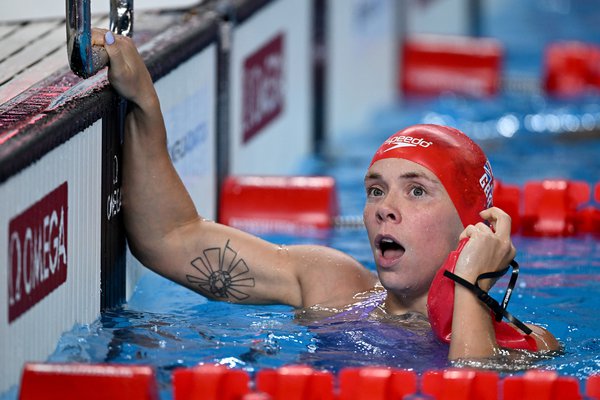 Hopkin and relay team deliver strong swims in Friday finals | Swimming ...