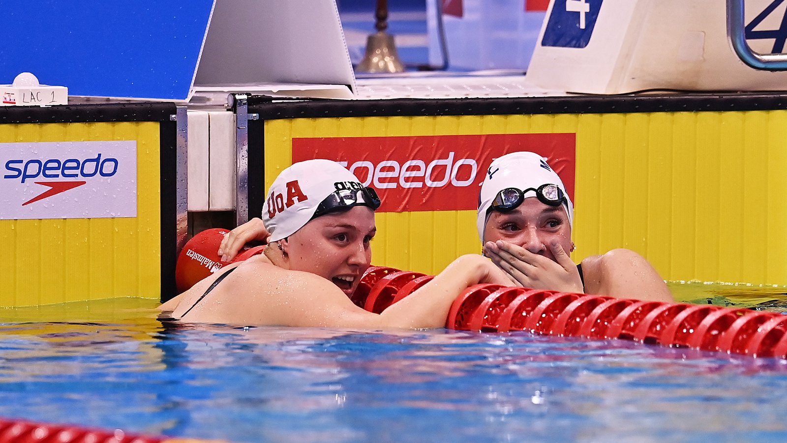 Newman-Baronius equals world record as Proud lights up the lanes ...