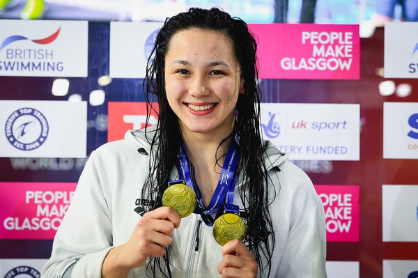 Tai does the double in Glasgow with a world record swim | Para-Swimming ...