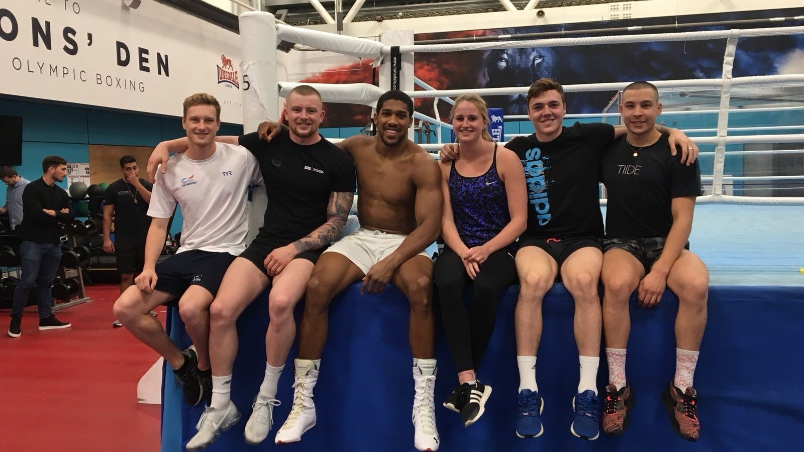 AJ sees knockout potential in swimmers | Aquatics GB