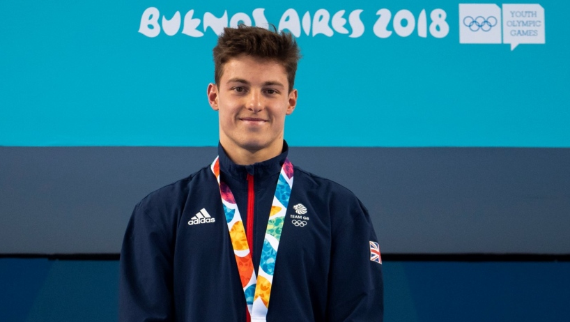 Youth Olympic silver for Harding | Diving News | Aquatics GB