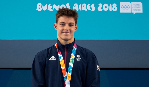 Youth Olympic silver for Harding | Diving News | Aquatics GB